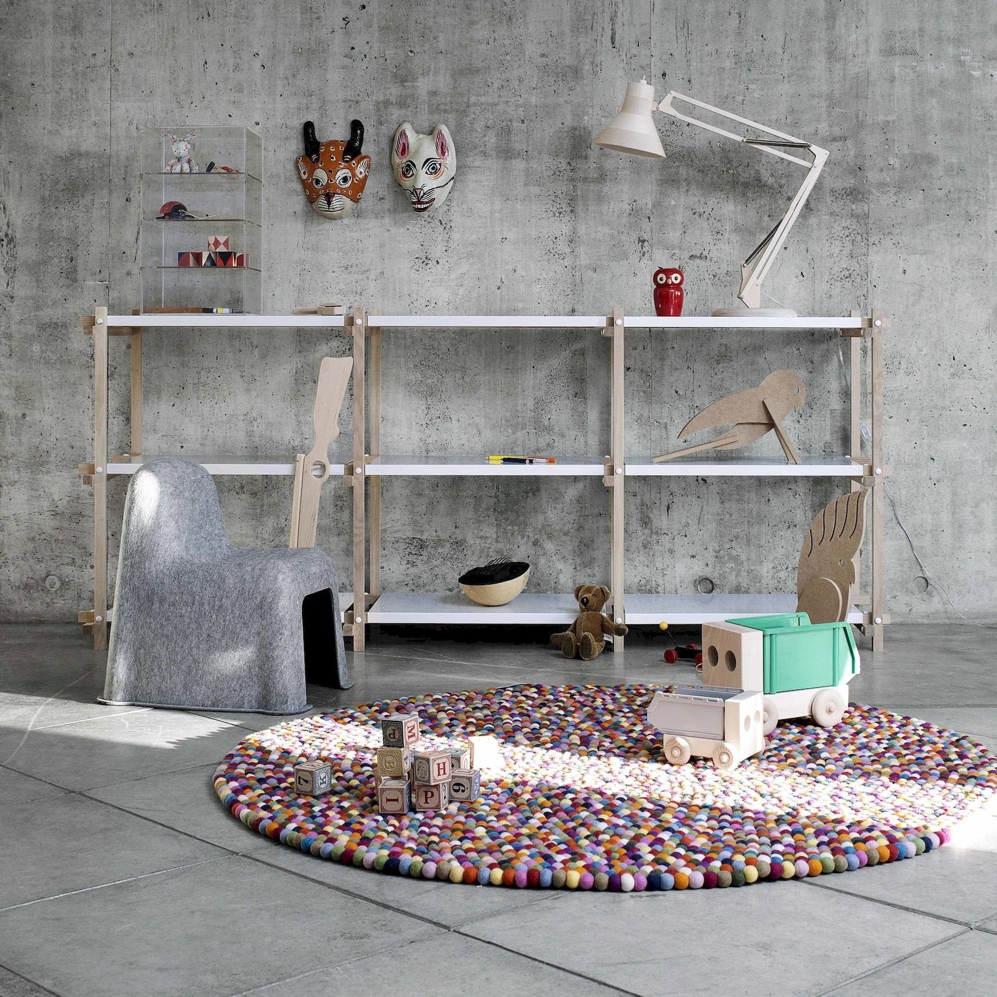 Low shelving unit store